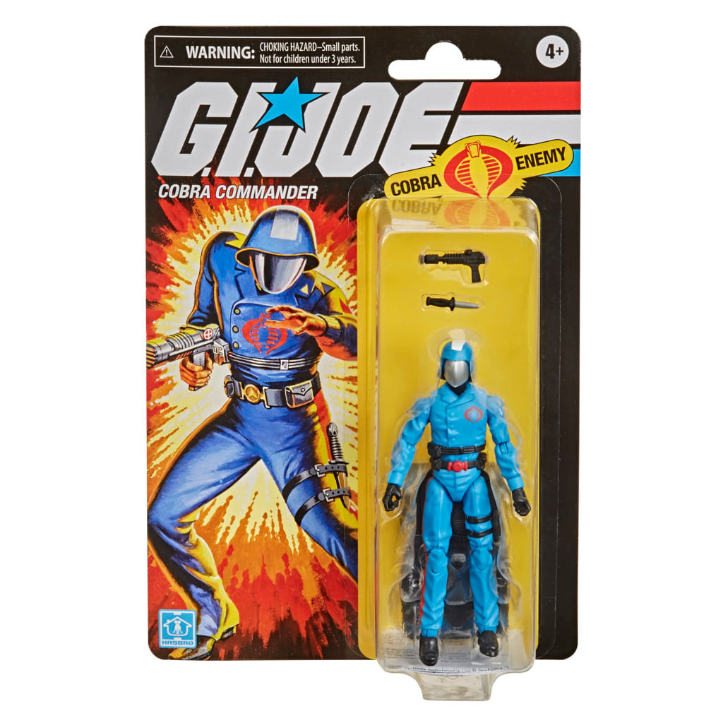 Confira Figura de Ação - G.I. Joe Retrô Collection - Cobra Commander ...