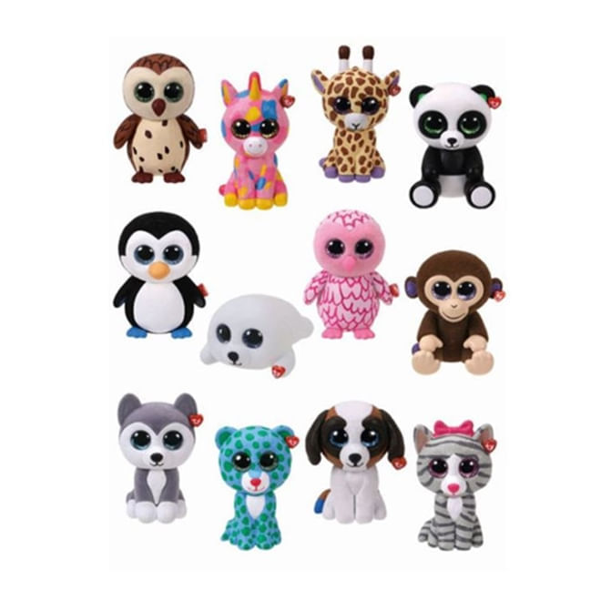 Mini Pelúcia Ty Mini Boos Colecionáveis - DTC - Ri Happy