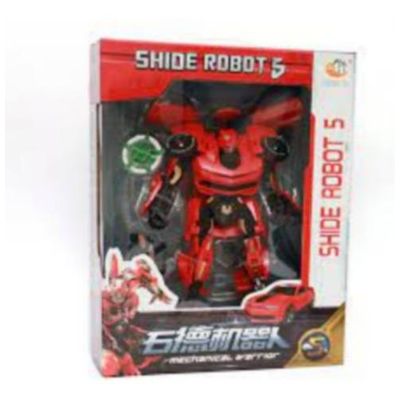 Brinquedo Robô Shide Robot Transforma Em Carro 32 Cm Warrior - Ri Happy