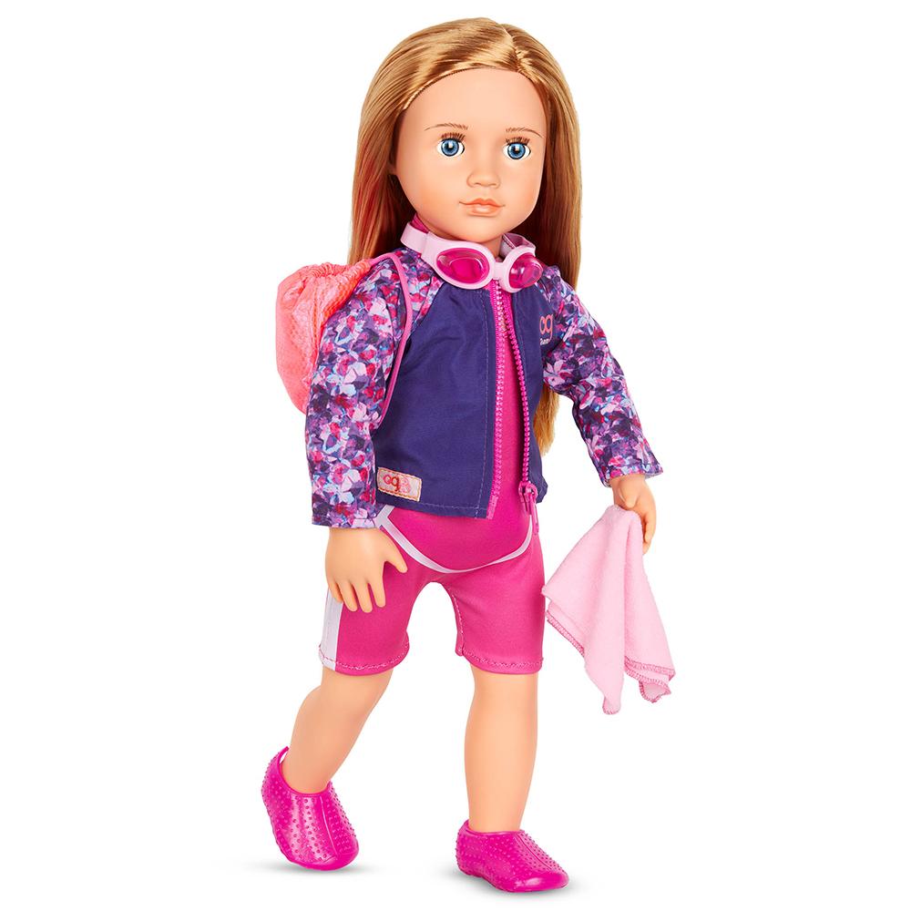 Confira Boneca - Our Generation - Maya - Com Acessórios - Rosa ...