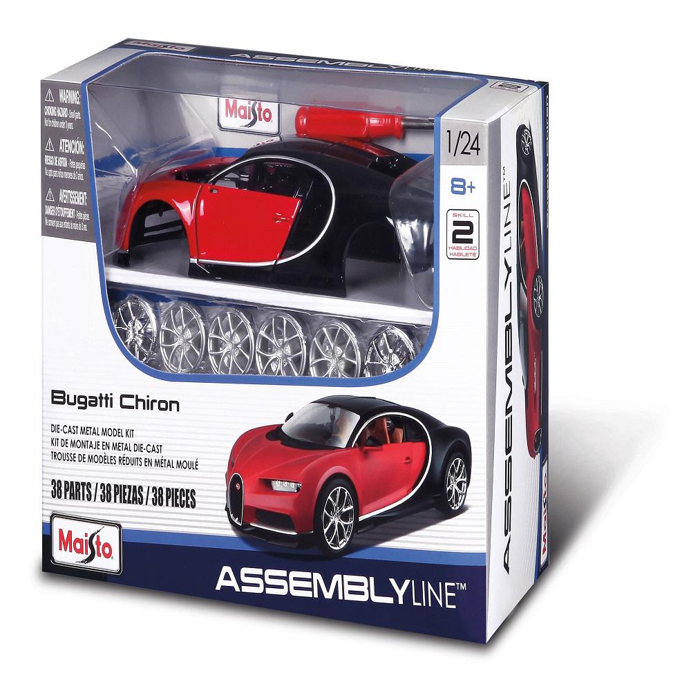 Confira Kit de Montagem - Assembly Line - Bugatti Chiron - Maisto ...
