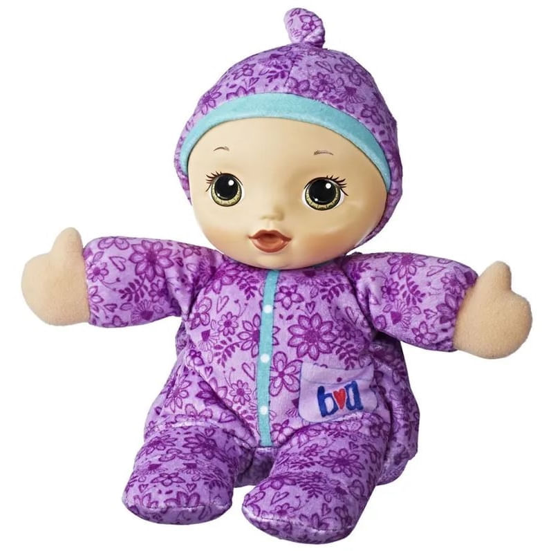Boneca Baby Alive Soninho Pelúcia Roxa - E0780 - Hasbro - Ri Happy