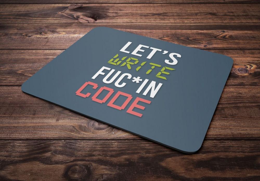 Mouse pad Lets Write - Ri Happy