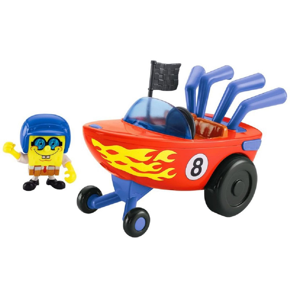 Imaginext - Bob Esponja Lancha Hot Rod Bfr68 - Ri Happy