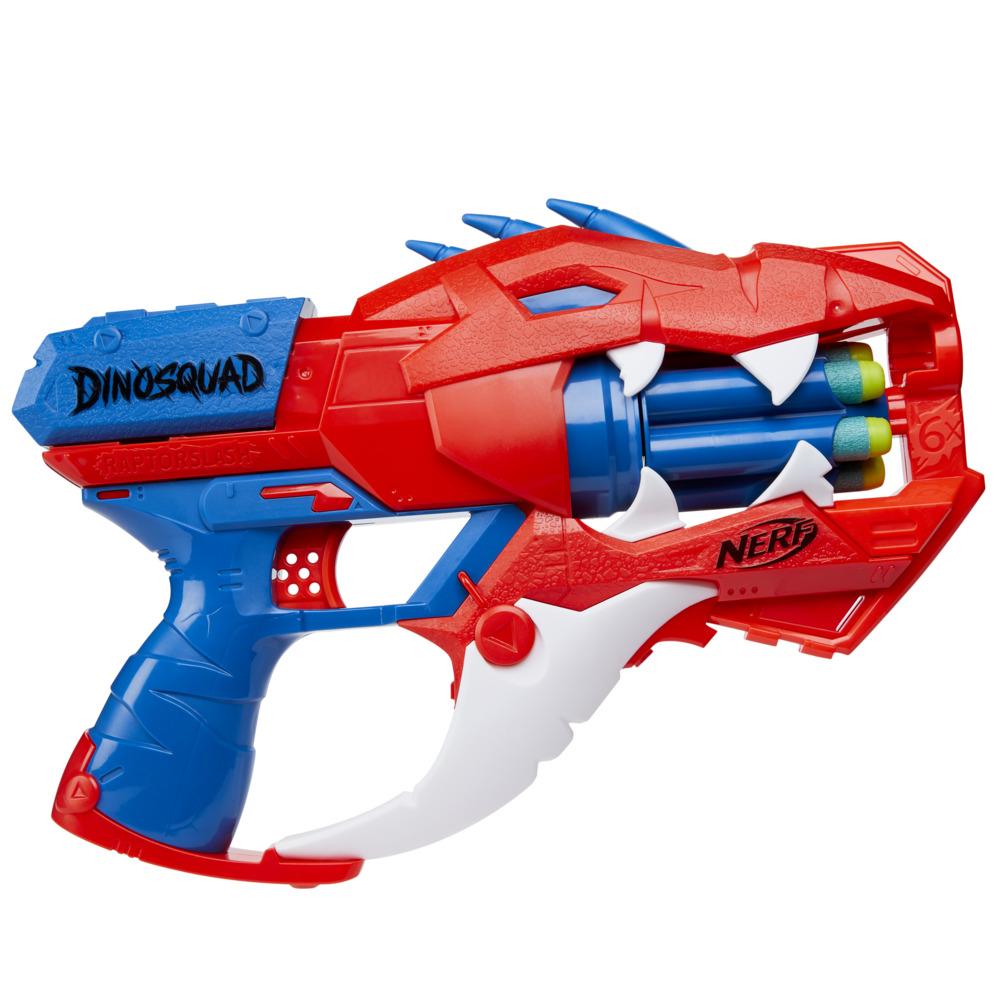 Confira Lança-Dardos - Nerf - Dinosquad Raptor-Slash - 6 Dardos ...