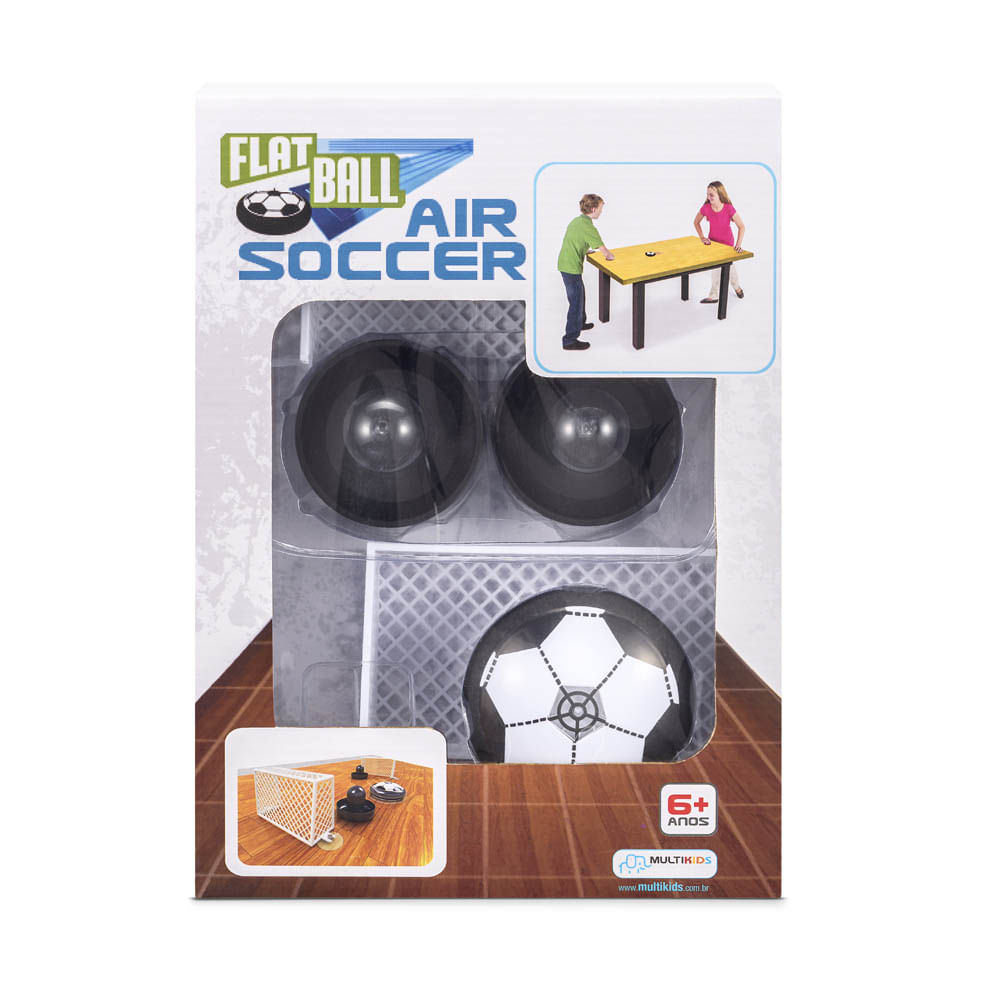 Jogo - Flat Ball - Air Soccer - Multikids