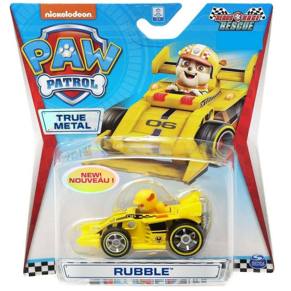 Carro Patrulha Canina Metal Race Rescue Rubble Sunny 1288 - Ri Happy