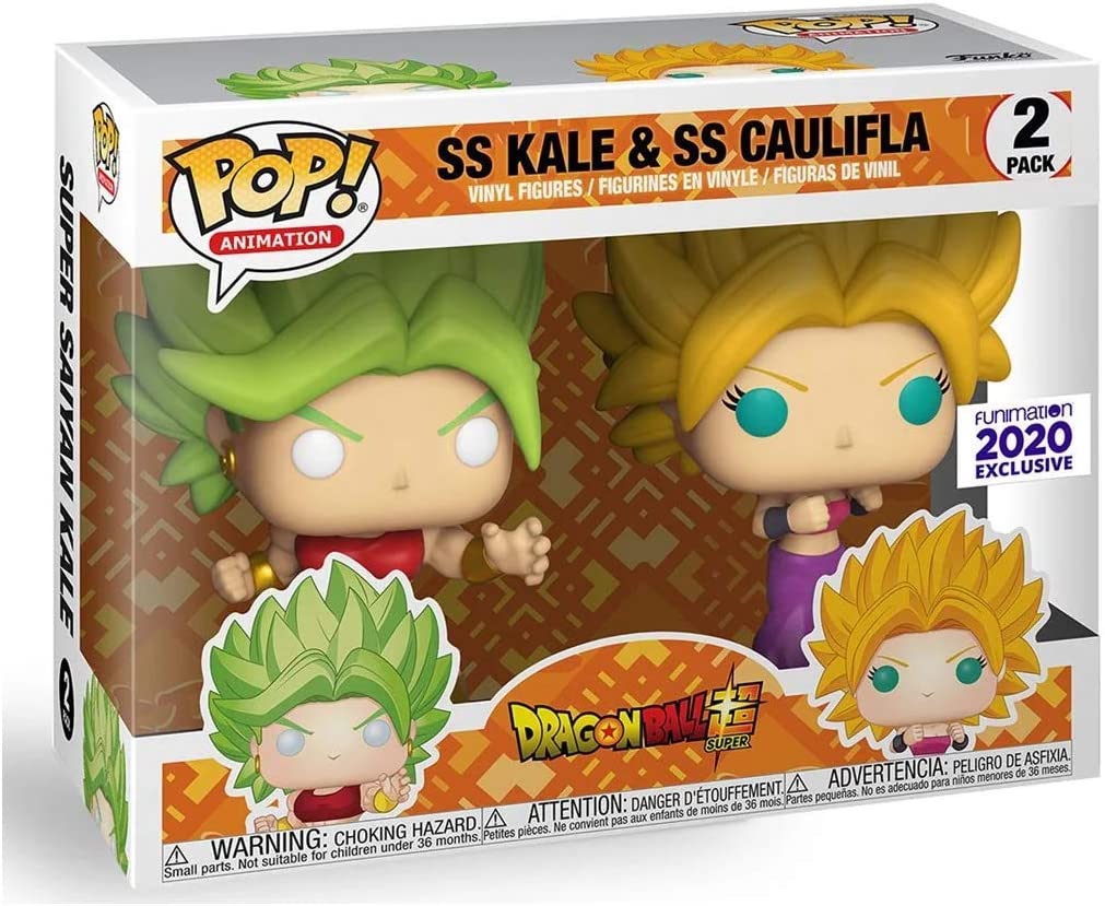 Funko Pop SS Kale & SS Caulifla 2-Pack Exc Dragon Ball Super - Ri Happy