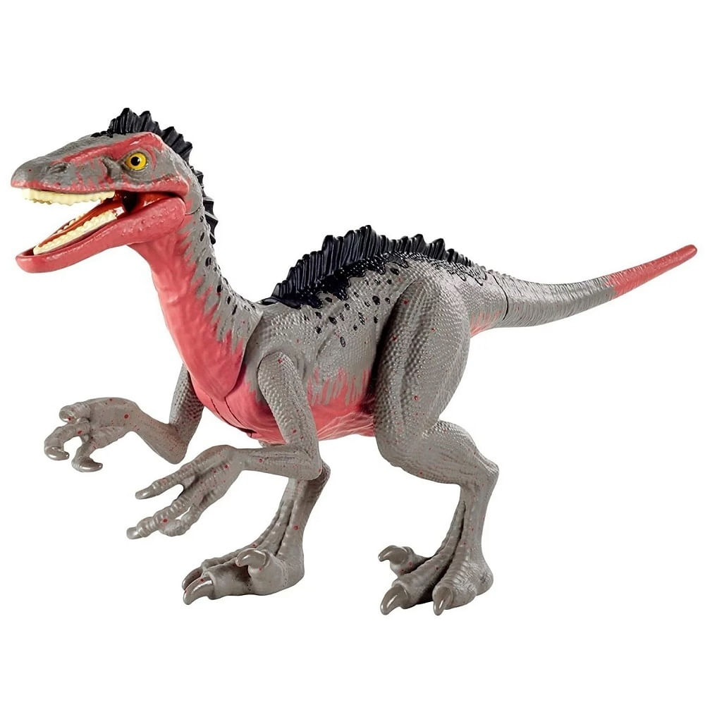 Dinossauro Troodon 17 Cm Acampamento Jurássico Mattel - Ri Happy