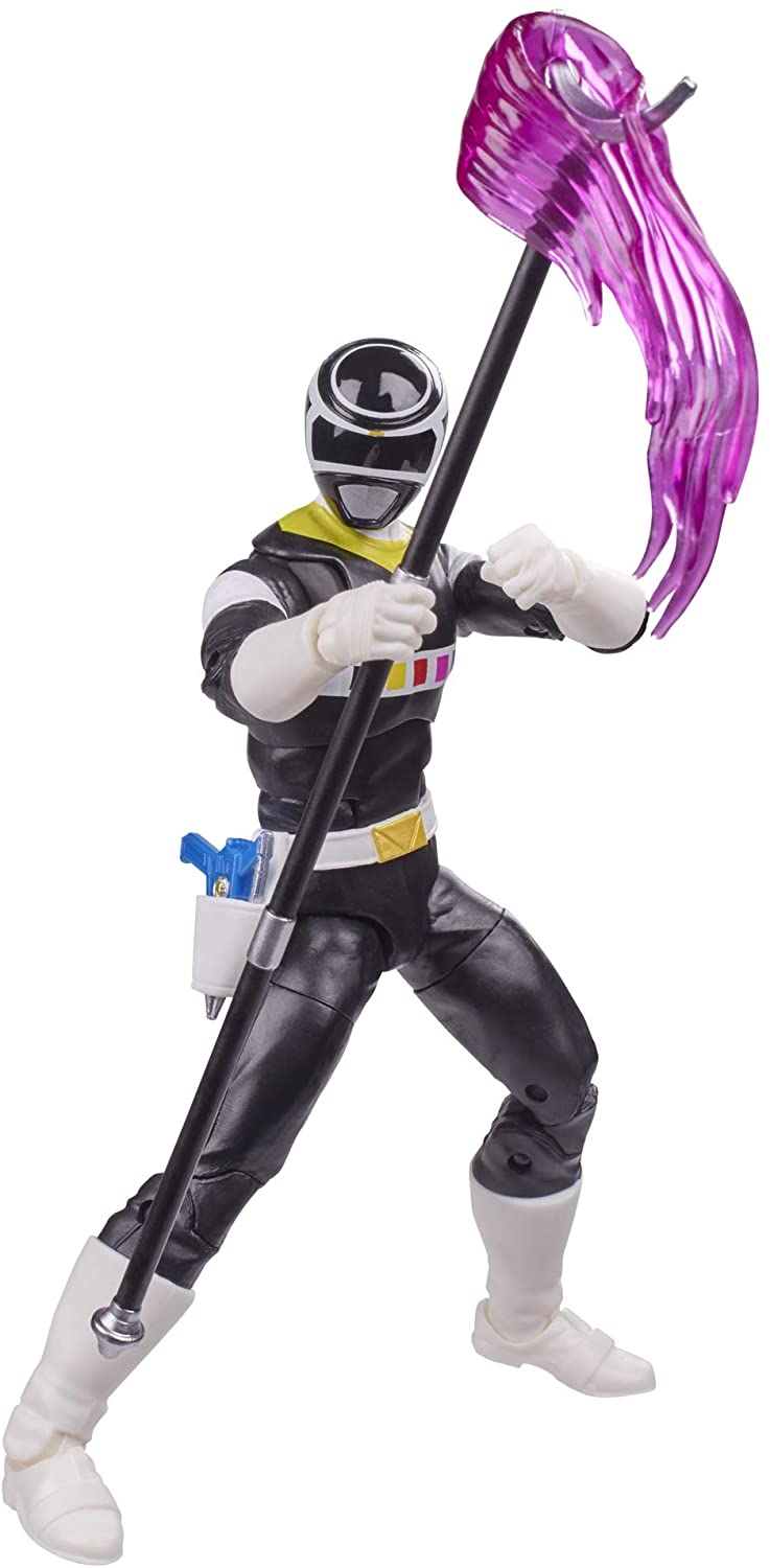 Power Rangers Lightning Collection In Space Black Ranger - Ri Happy
