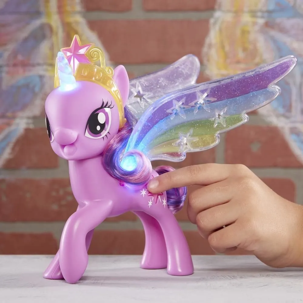 My Little Pony Twilight Sparkle Asas De Arco-íris C/ Luzes - Ri Happy