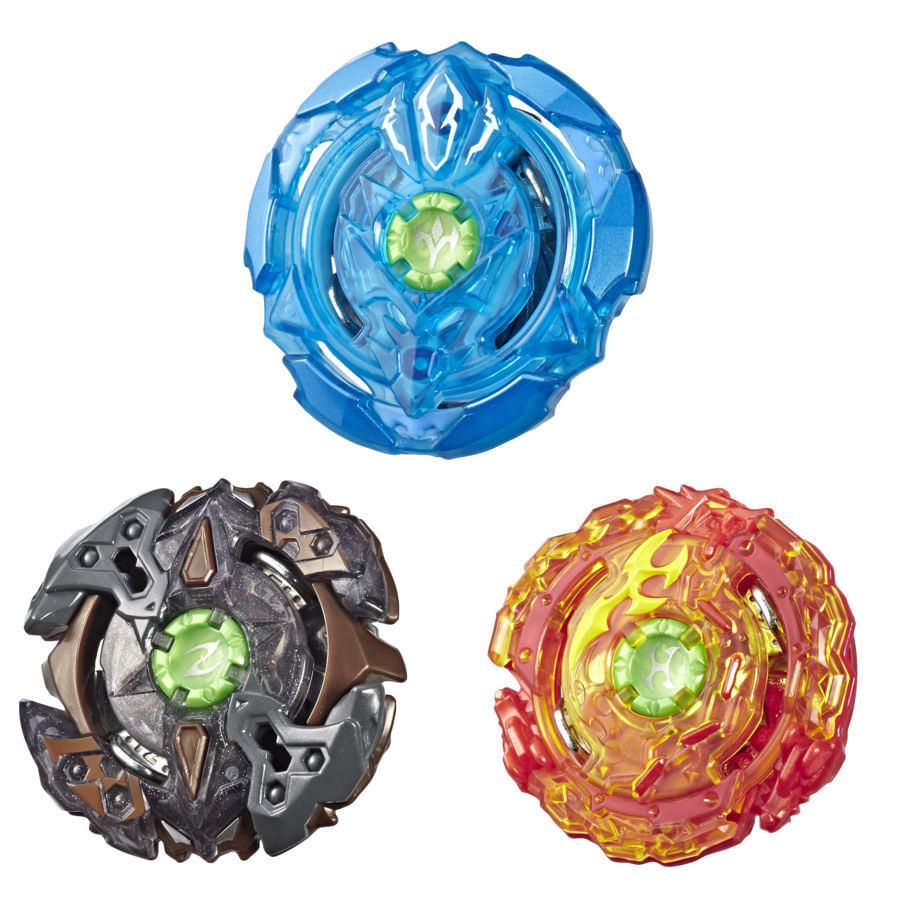 Beyblade Burst Kit Elemento-X Inferno Aqua e Mountain Hasbro - Ri Happy