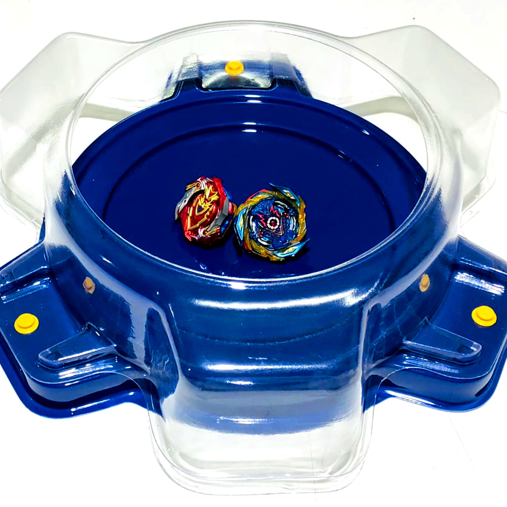 Arena de Batalha Beyblade Standard - Padrão Azul - Ri Happy