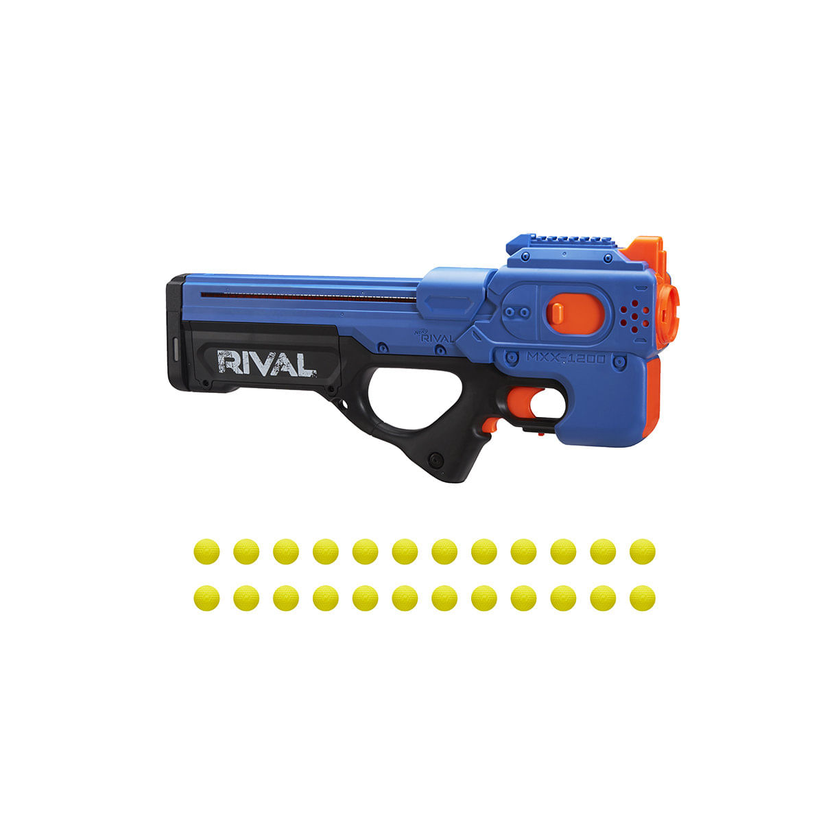 Nerf Rival Charger Mxx 1200 Azul - E8449 - Hasbro - Ri Happy