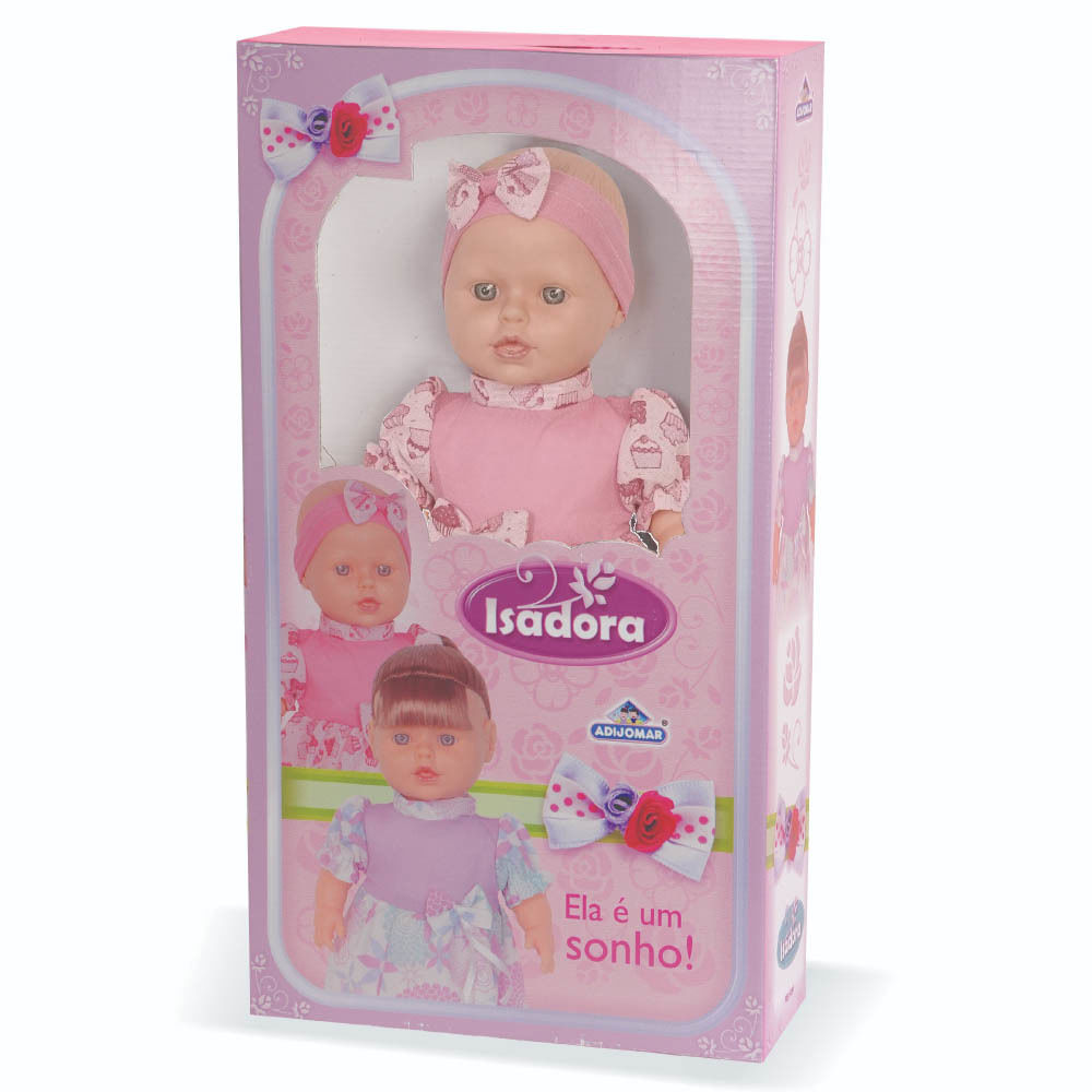 Boneca Isadora Bebê 39 Cm Adijomar - Ri Happy