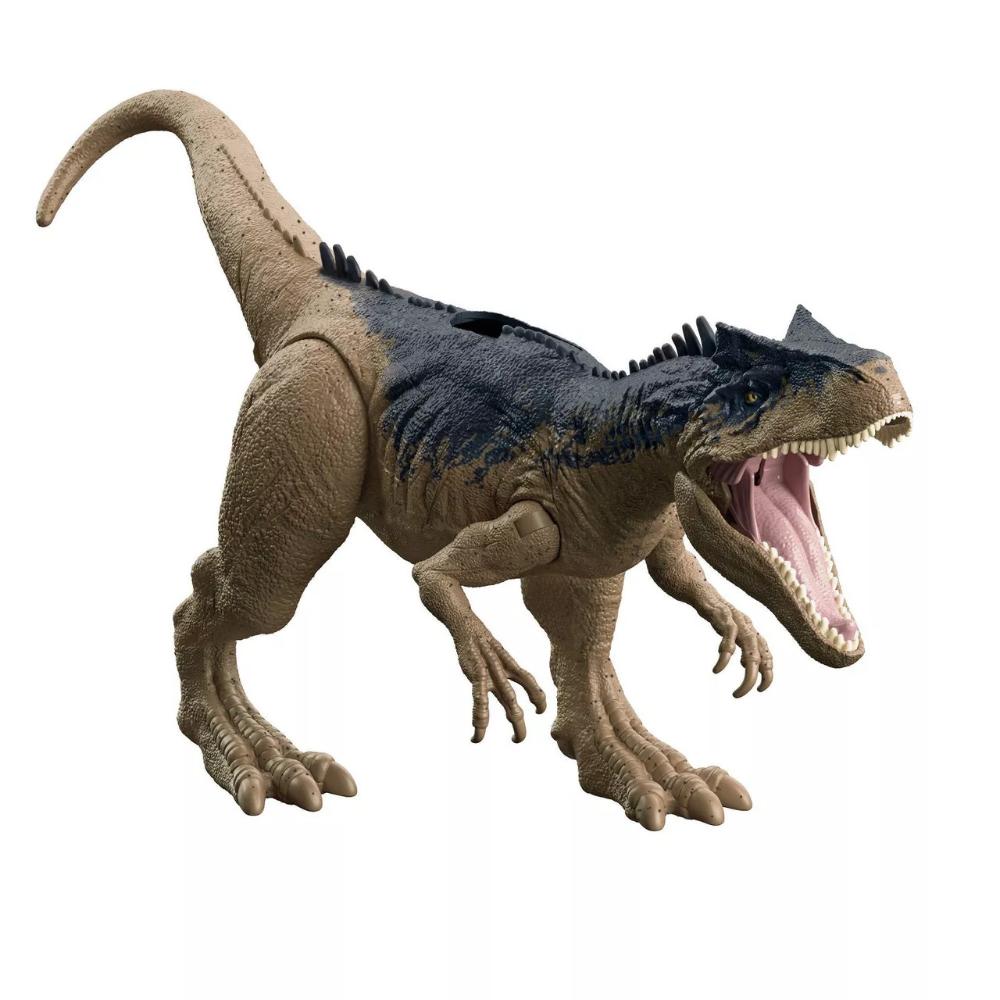 Dinossauro Allosaurus Blue Jurassic World 30cm Mattel HCL91 - Ri Happy