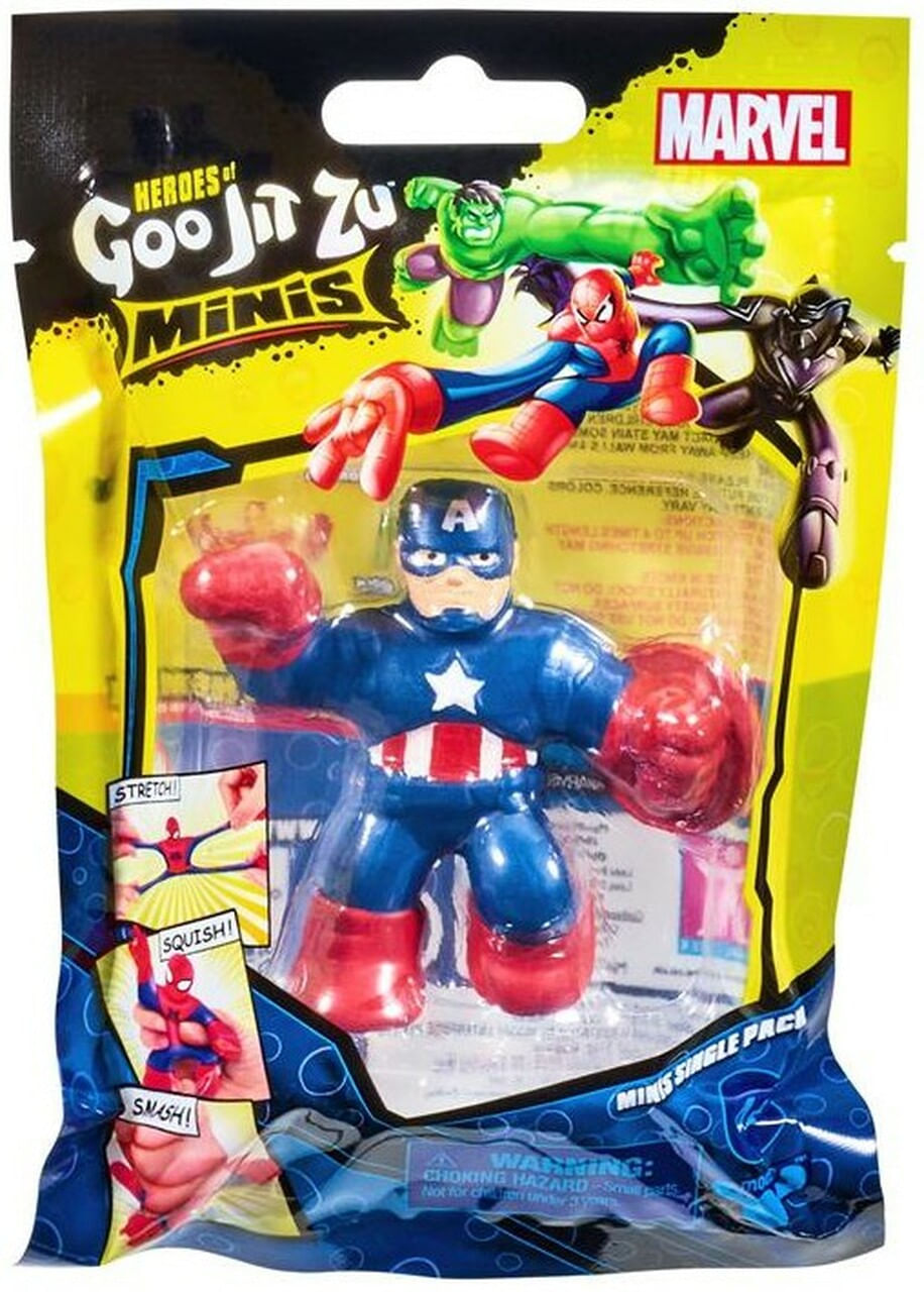 Heroes of Goo Jit Zu Minis Marvel Captain America Sunny 2692