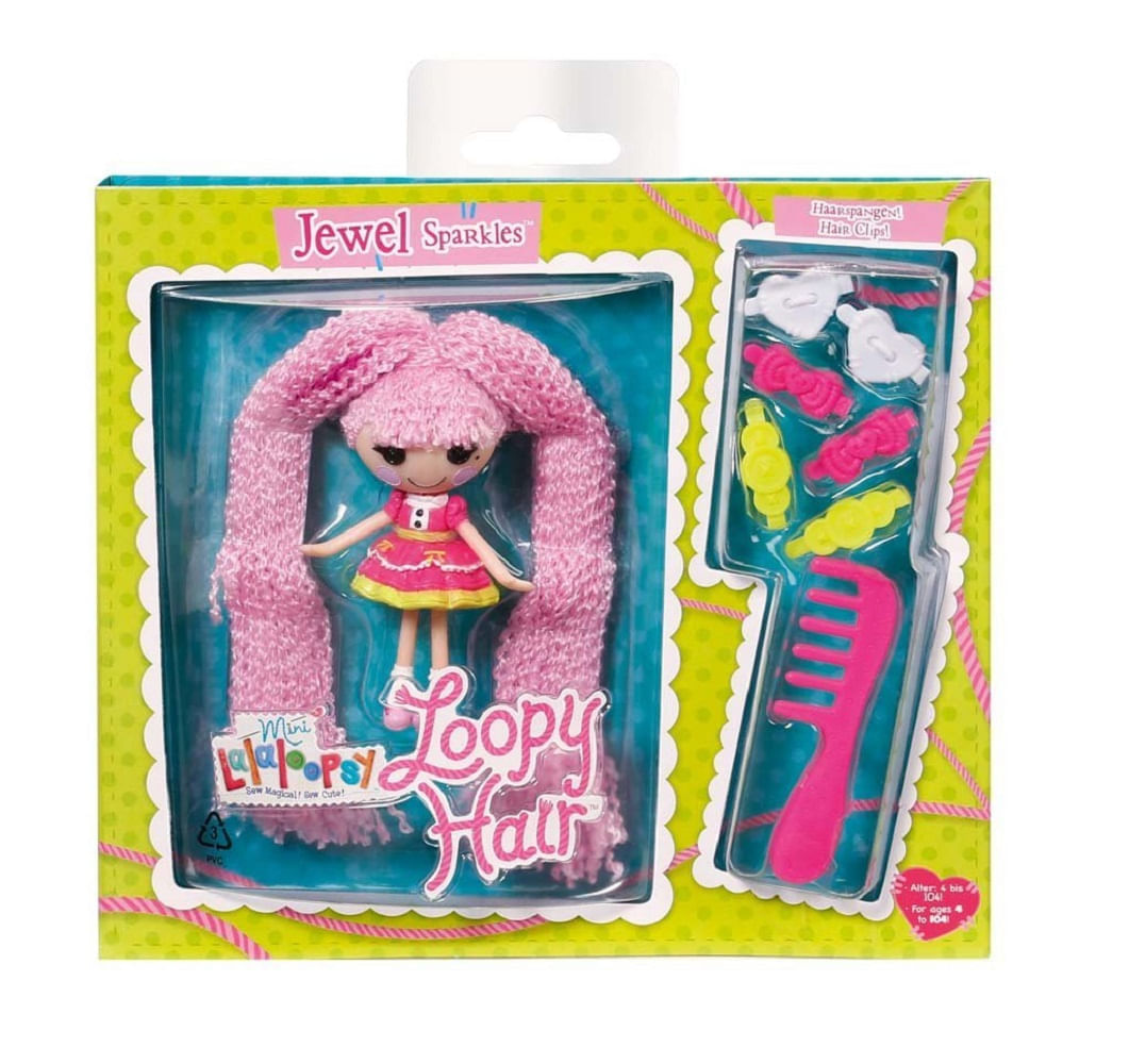 Mini Boneca Lalaloopsy Loopy Hair - Jewel Sparkles - Ri Happy