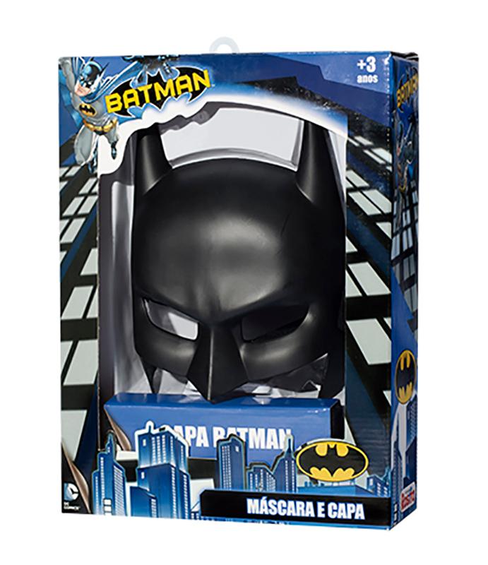 Máscara e Capa do Batman Comics - BBRA Rosita - Ri Happy