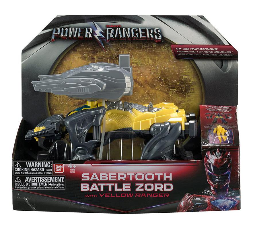 Power Rangers O Filme Zords de Batalha Sabertooth - Sunny - Ri Happy