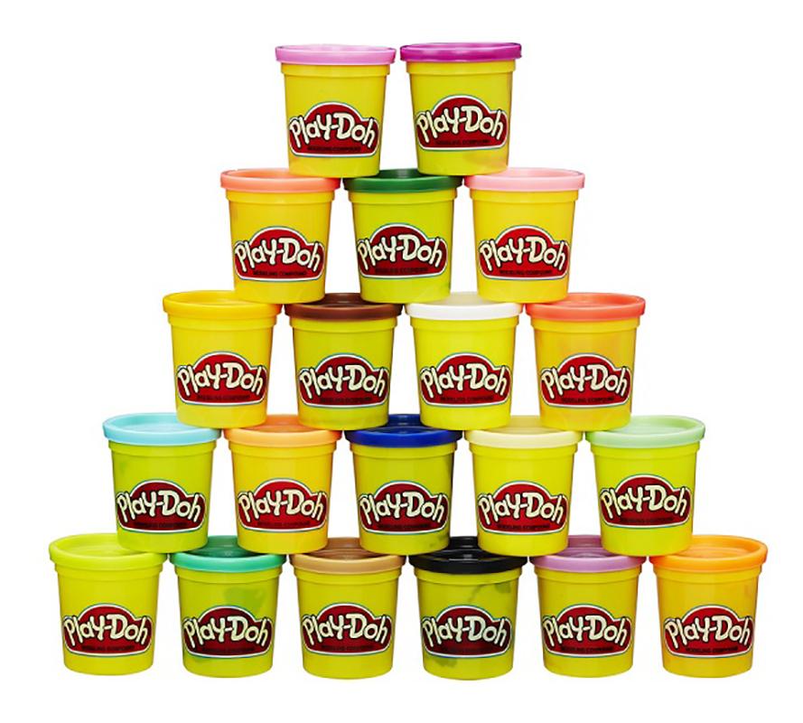 Play-Doh Kit com 20 Potes - Hasbro - Ri Happy