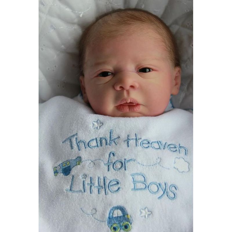 Boneco bebê Reborn David Three