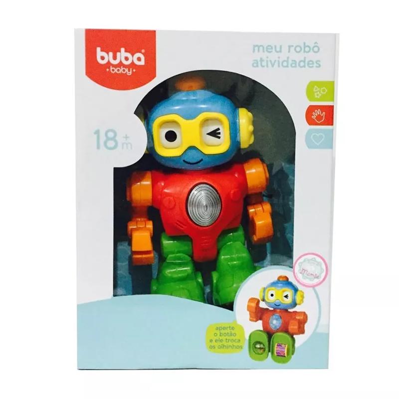 Meu Robô Atividades Buba Baby Luz e Som - Buba Toys - Ri Happy