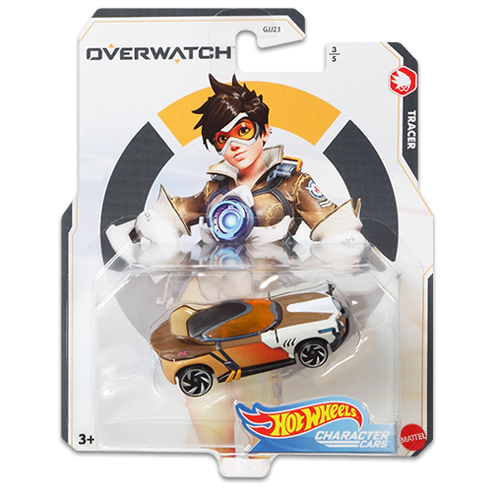 Hot Wheels - Tracer - Overwatch - Character Cars - GJJ28 - Ri Happy