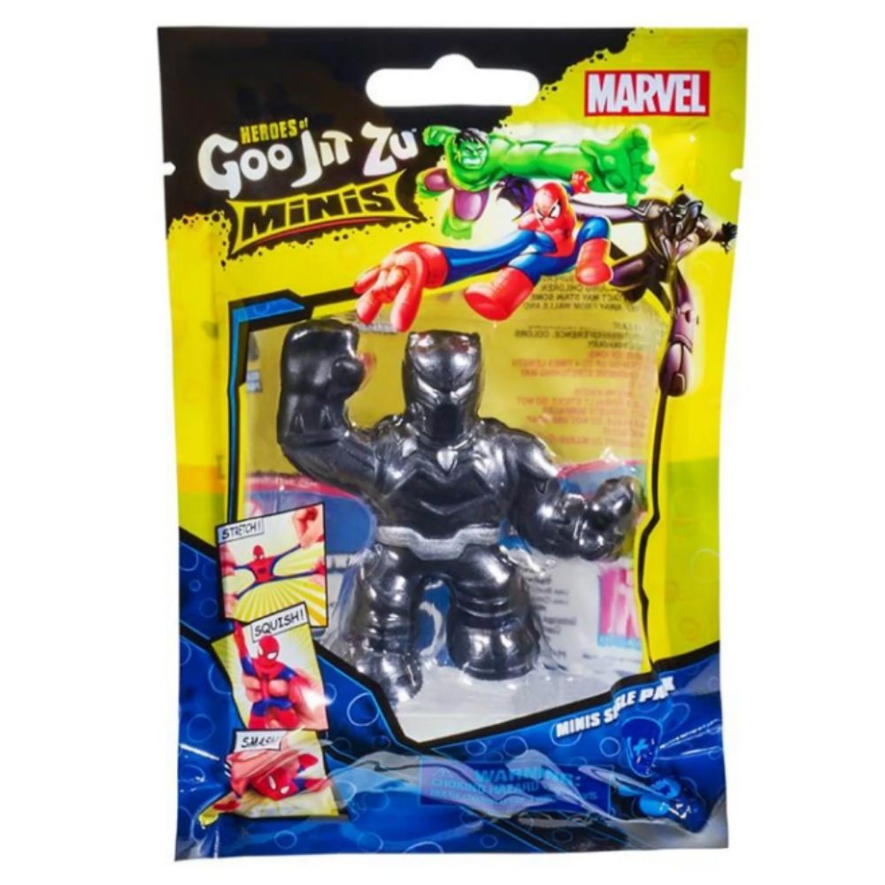 Boneco Elástico - Figura 07 cm Mini Goo Jit Zu Marvel Sunny - Ri Happy