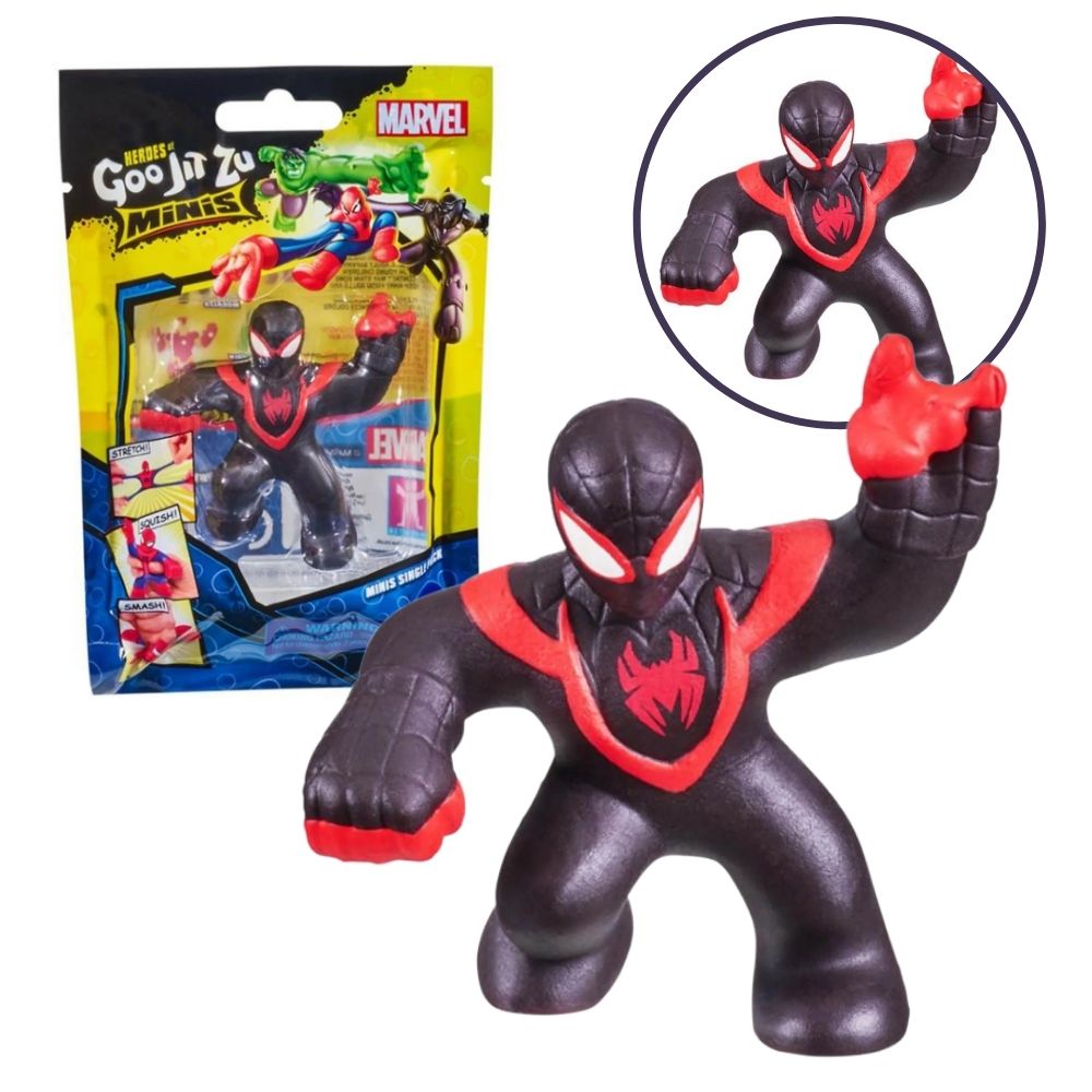 Boneco Elástico - Figura 07 cm Mini Goo Jit Zu Marvel Sunny - Ri Happy