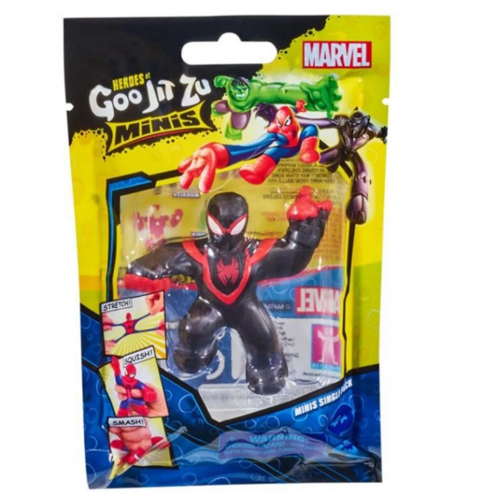 Boneco Elástico - Figura 07 cm Mini Goo Jit Zu Marvel Sunny - Ri Happy