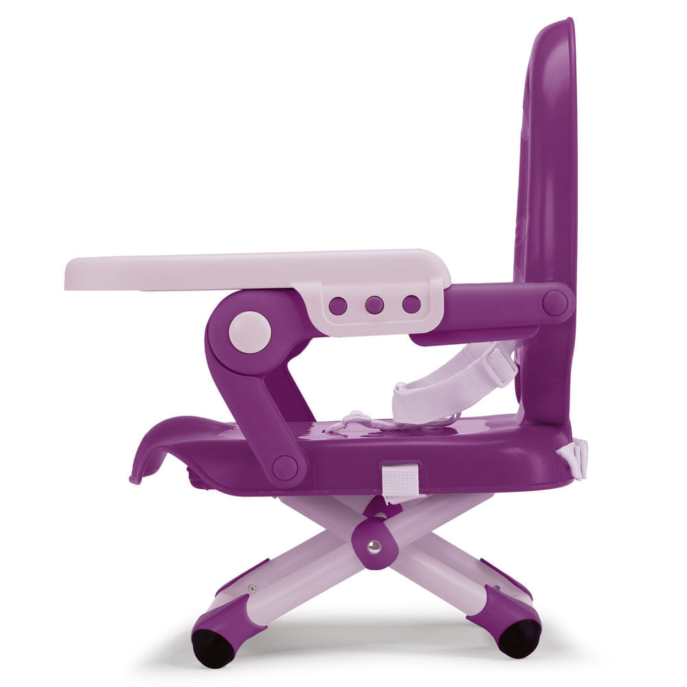 Confira Cadeira de Alimentação - Pocket Snack - Violeta - Chicco - De 6 ...
