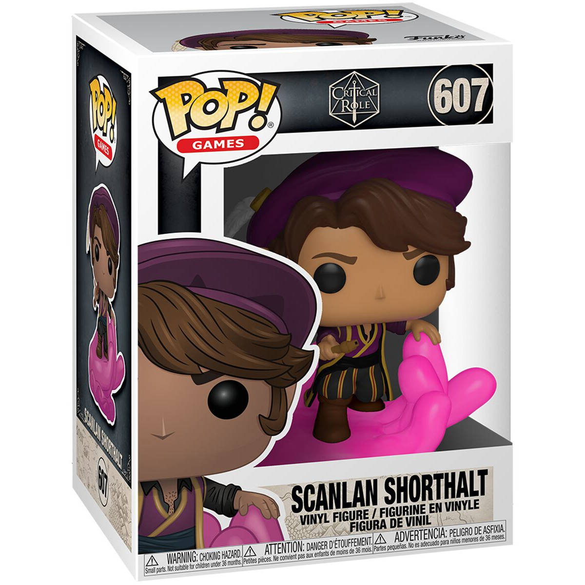 Pop! Critical Role: VOX Machina Origins - Scanlan Shorthalt #607 - Ri Happy