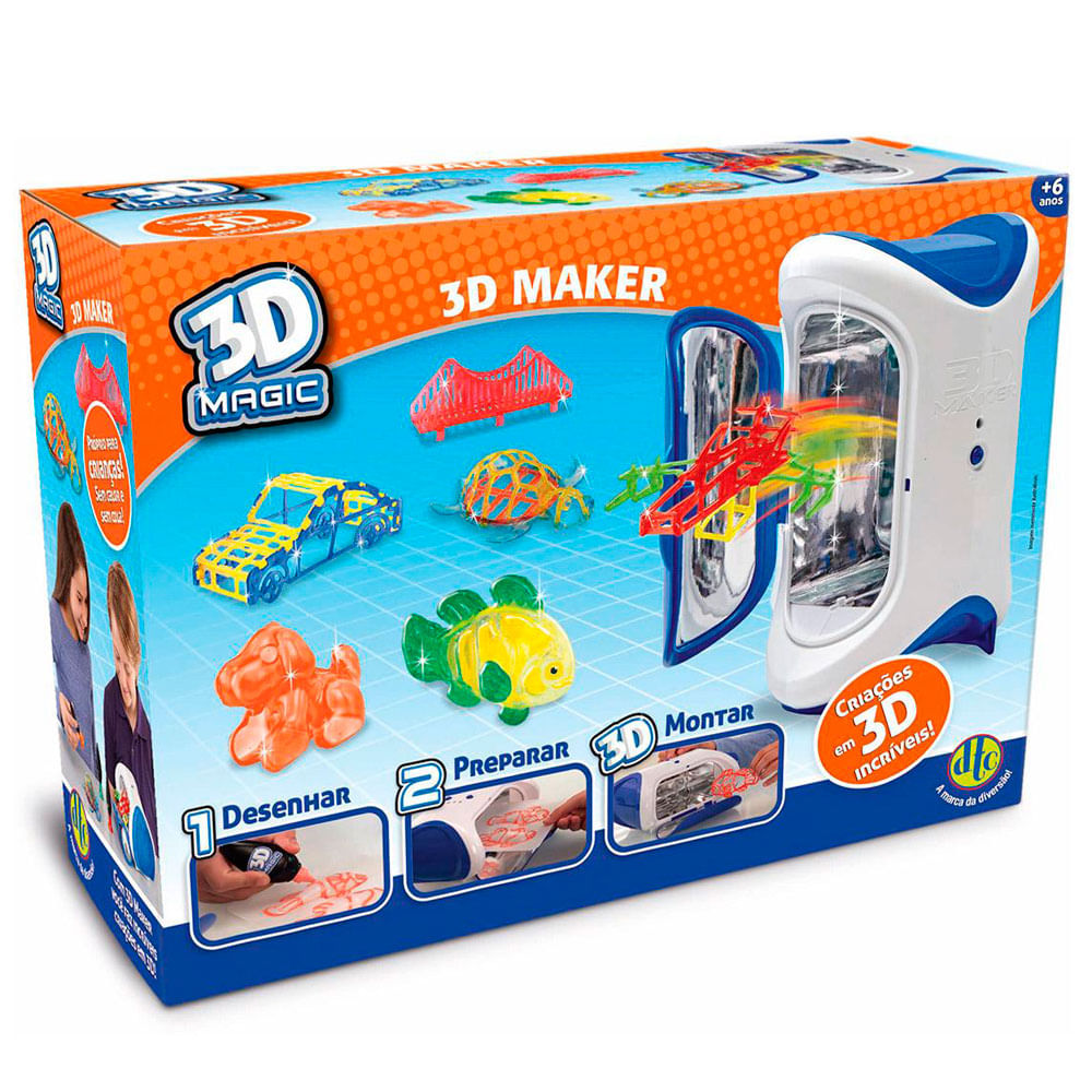 Veja Playset - 3D Maker - 3D Magic - DTC aqui! - Rihappy - Ri Happy
