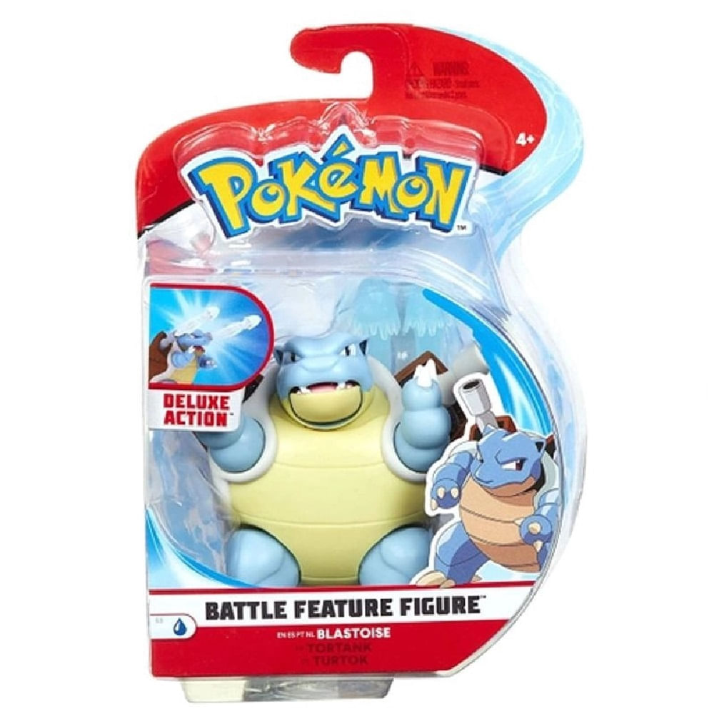 Boneco Figura de Ação Pokémon Blastoise - Ri Happy