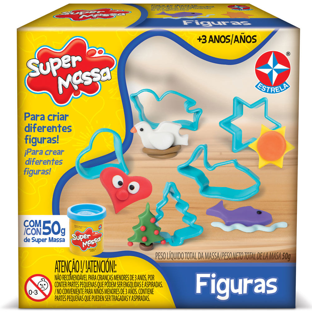 Compre modelos de Super Massa - Figuras - Estrela - Rihappy - Ri Happy