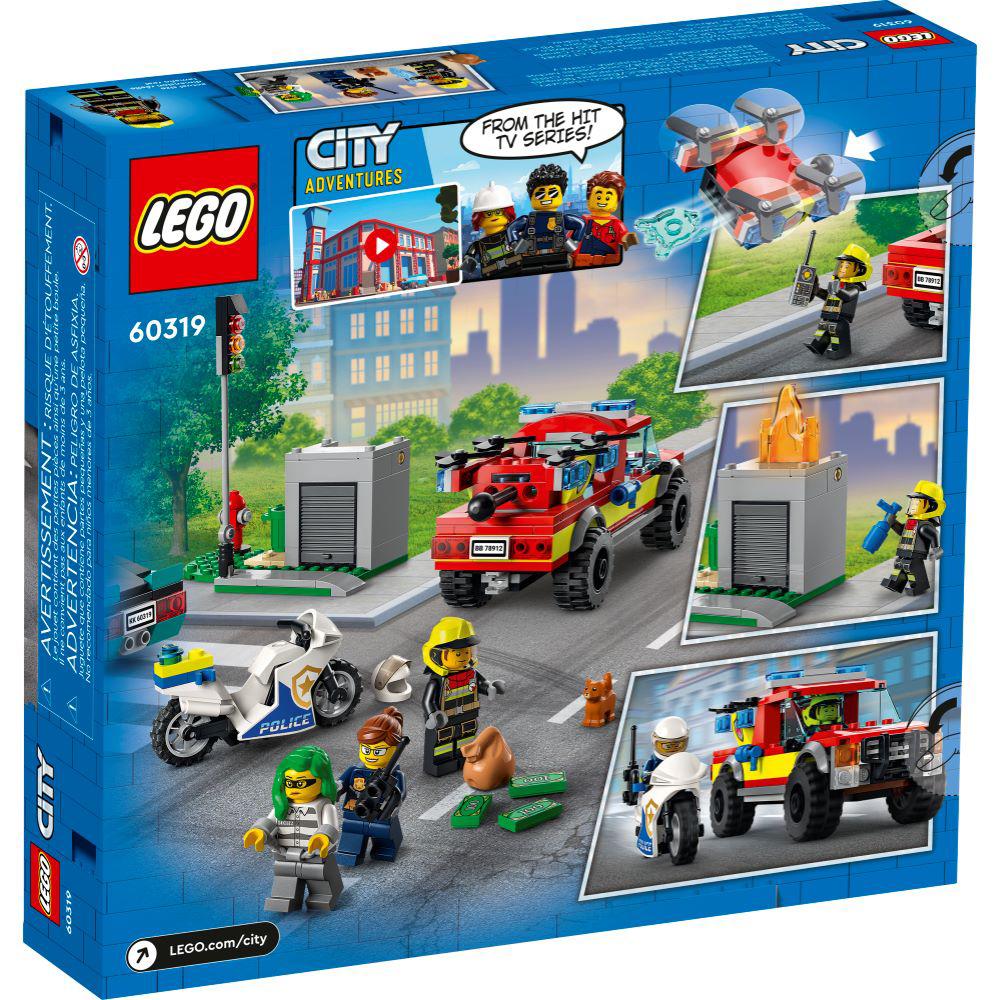 LEGO City - Fire Rescue e Police Chase - 60319