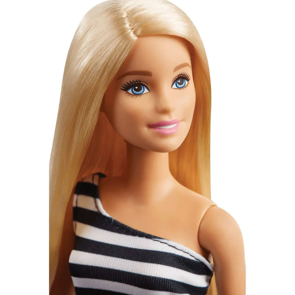 Confira Boneca Barbie Colecionável - Barbie 60 Anos - Glitz - Listras ...
