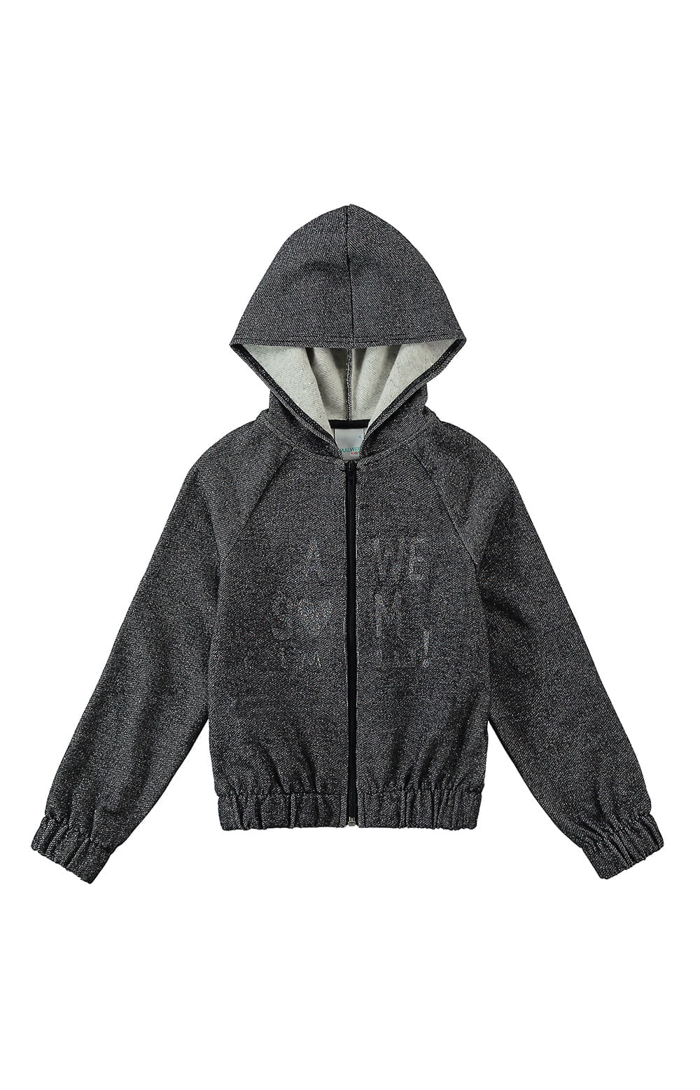 Jaqueta Malwee Moletom Preto - Ri Happy