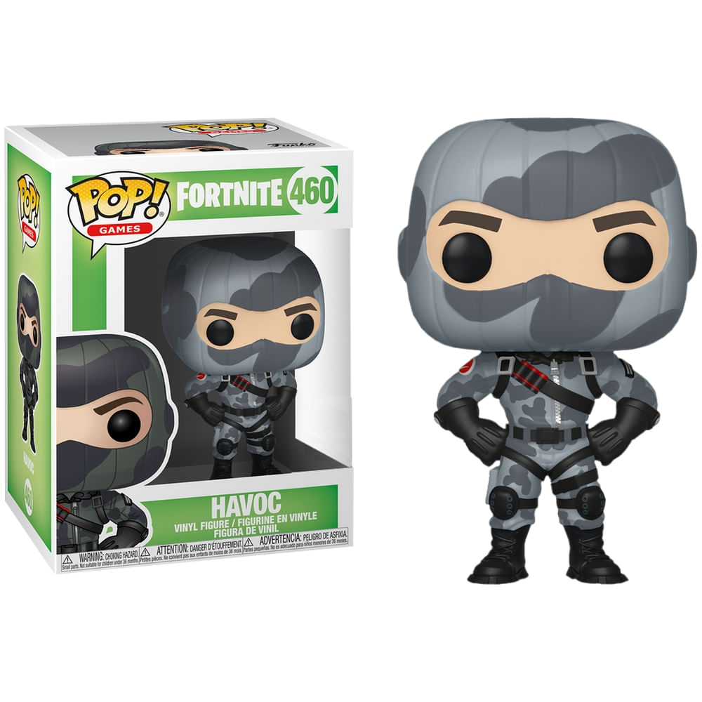 Figura Colecionável Funko Pop Fortnite Havoc Funko Ri Happy