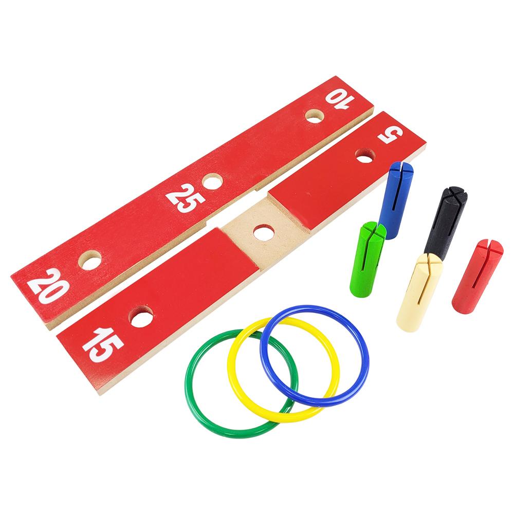 Jogo De Argolas Infantil Brinquedo Educativo Gincana Carlu - Ri Happy