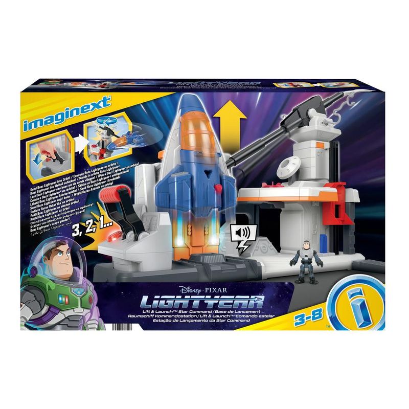 Playset - Imaginext - Disney Pixar - Lightyear - Estação de Lançamento ...