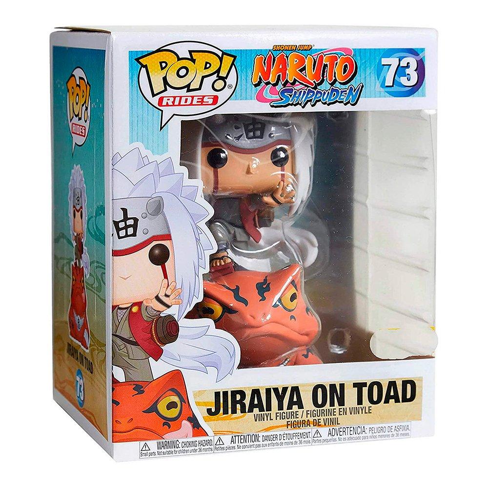 Boneco Funko POP! Rides - Naruto Shippuden - Jiraya On Toad 73 - Ri Happy