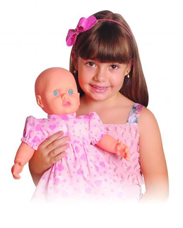 Boneca Larissa - Brincando e Aprendendo - Adijomar - Ri Happy