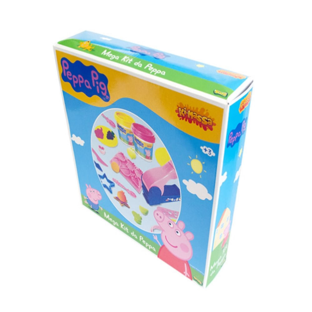Massinha Peppa Pig - Mega Kit da Peppa - Ri Happy