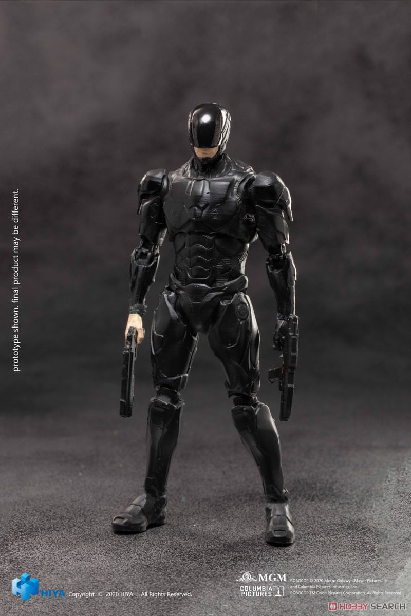 Action Figure Robocop 2014 Black Version 1/18 - Ri Happy