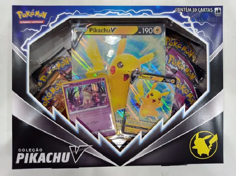 Box Pokemon Pikachu V - Ri Happy