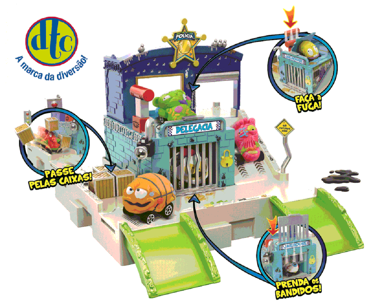 Trash Wheels - Playset Prisão Nojo - Ri Happy
