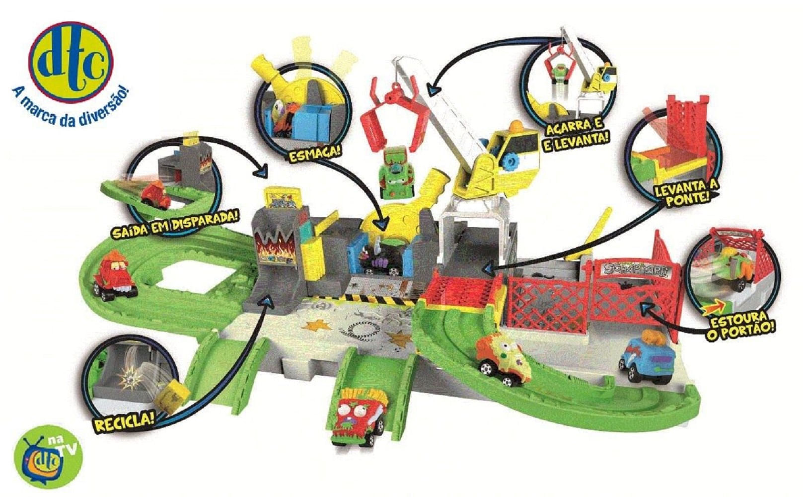 Trash Wheels - Ferro Velho Jumbo - Ri Happy