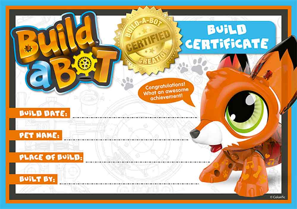 Build a Bot Raposa - Multikids - Ri Happy